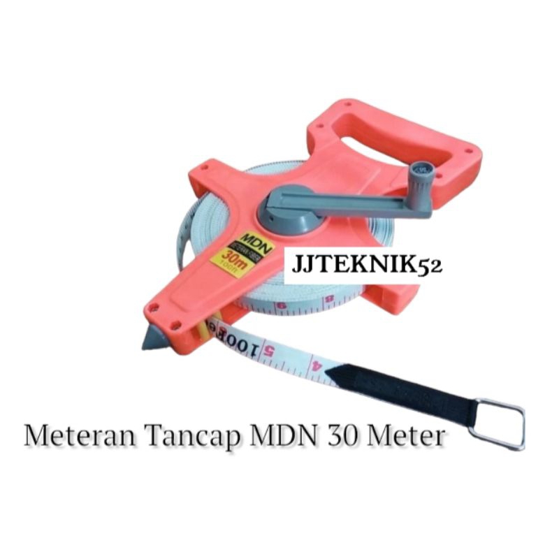Jual METERAN TANCAP MDN 30 METER / MEASURE TAPE LONG MDN / METERAN TANAH | Shopee Indonesia
