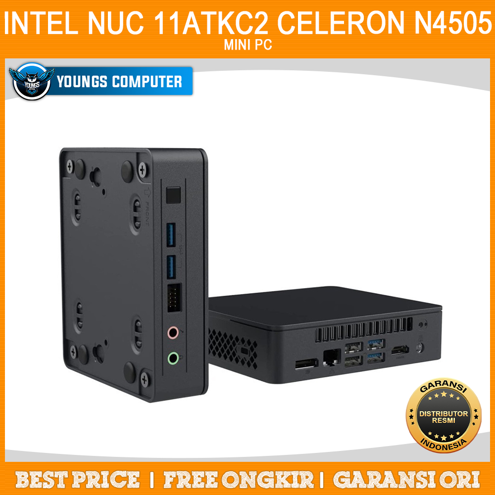 Jual MINI PC Intel NUC 11ATKC2 Celeron N4505 M.2 Barbone / Kit | Shopee Indonesia