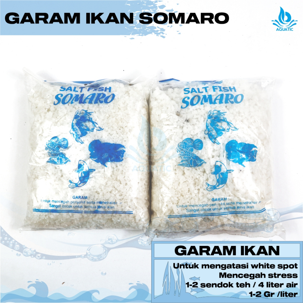 Jual Garam Ikan Somaro Salt Fish Crystal | Shopee Indonesia