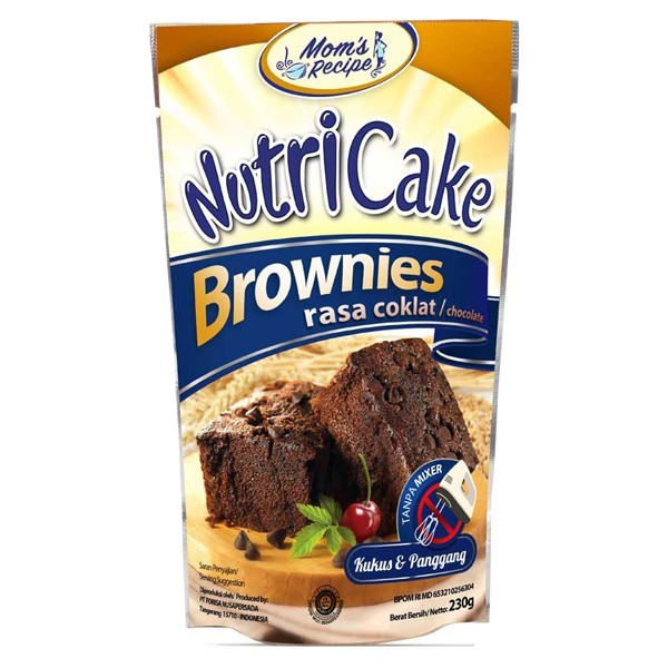Jual Nutri Cake Brownies 230 g | Shopee Indonesia
