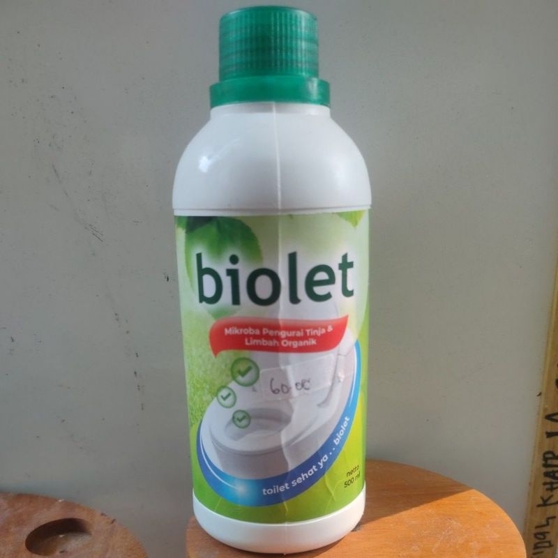 Jual Biolet mikroba pengurai tinja limbah organik 500ml | Shopee Indonesia