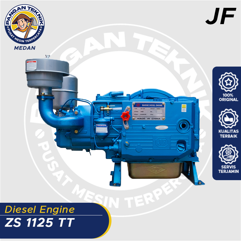 Jual MESIN DIESEL ZS 1125 JF JIANGFONG | MESIN DIESEL 28-30 PK | MESIN DIESEL MURAH | Shopee ...