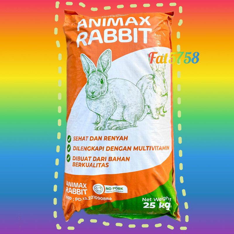 Jual Animax rabbit 1 sak 25 kg | Shopee Indonesia