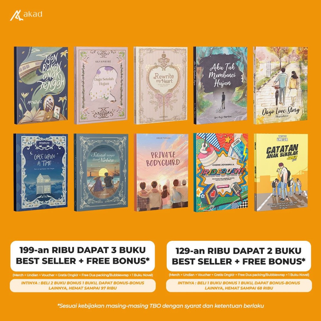 Jual PROMO 11.11 NOVEL BEST SELLER - PENERBIT AKAD GROUP - PAKET 3 BUKU ... Jual PROMO 11.11 NOVEL BEST SELLER - PENERBIT AKAD GROUP - PAKET 3 BUKU ...