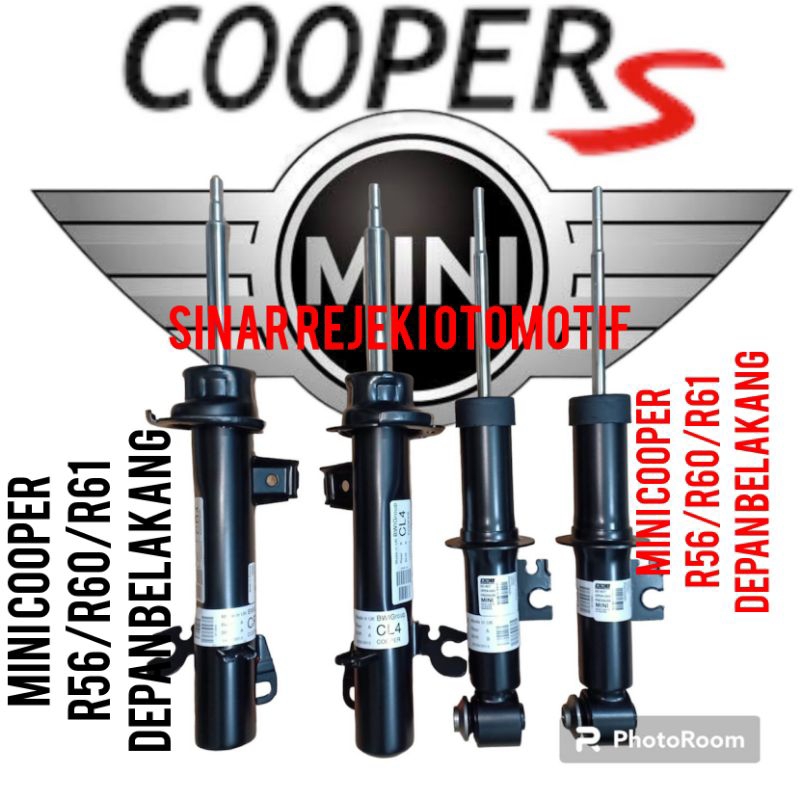 Jual shockbreaker shock absorber mini Cooper depan belakang R56/R60/R61 ...
