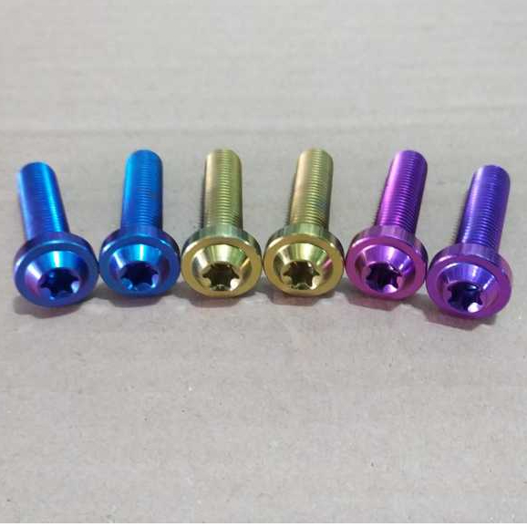 Jual Baut titanium gr5 Big Head head m10x40 drat 14 panjang 4 cm ...