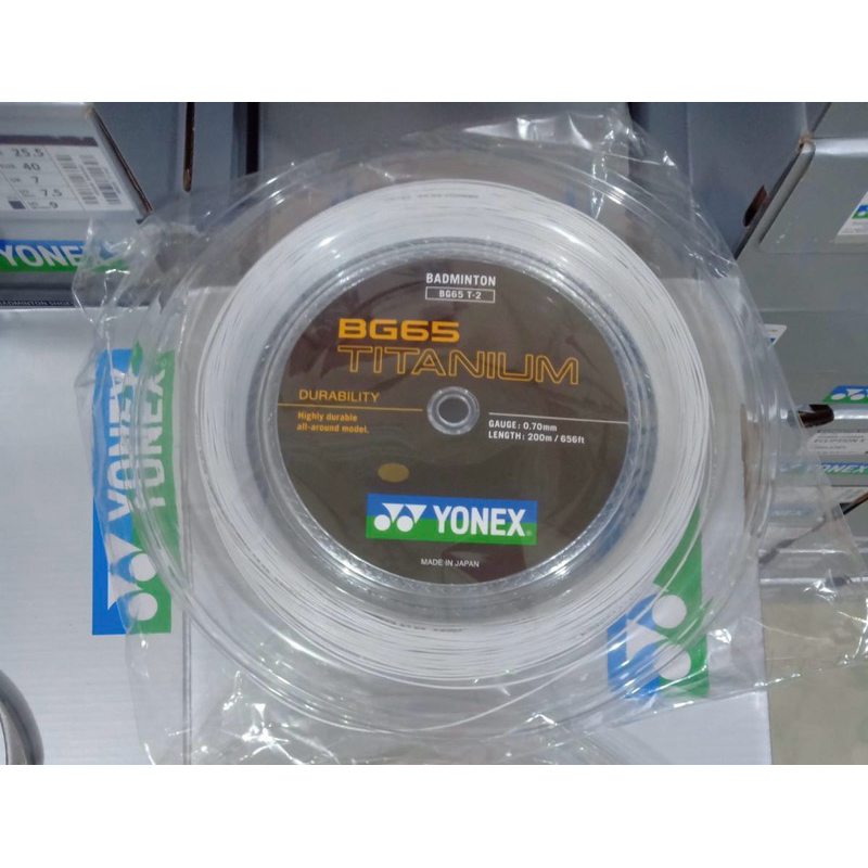 Jual senar Yonex Roll Bg 65 Ti Original | Shopee Indonesia