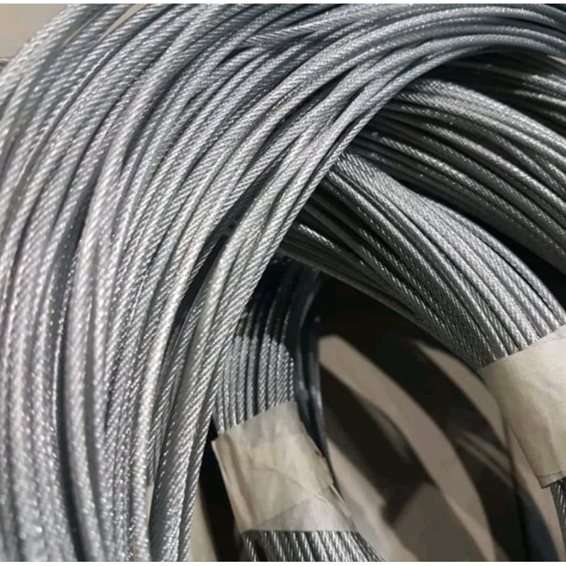 Jual 50 METER KAWAT SELING BAJA GALVANIS 2 MM | Shopee Indonesia