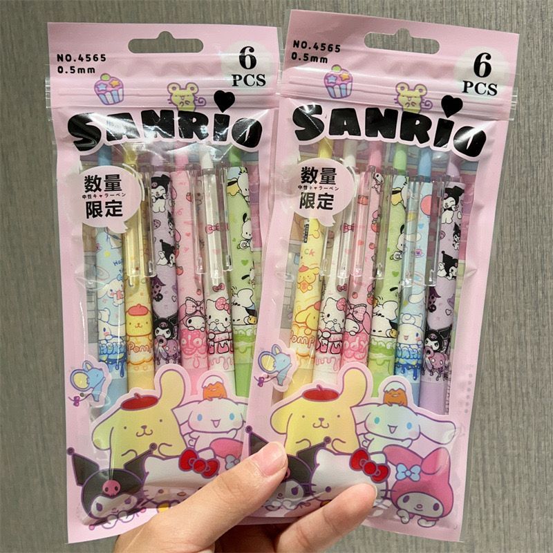 Jual [randomstuff] Pena Cair Sanrio Motif Cartoon Lucu Unik Colorful ...