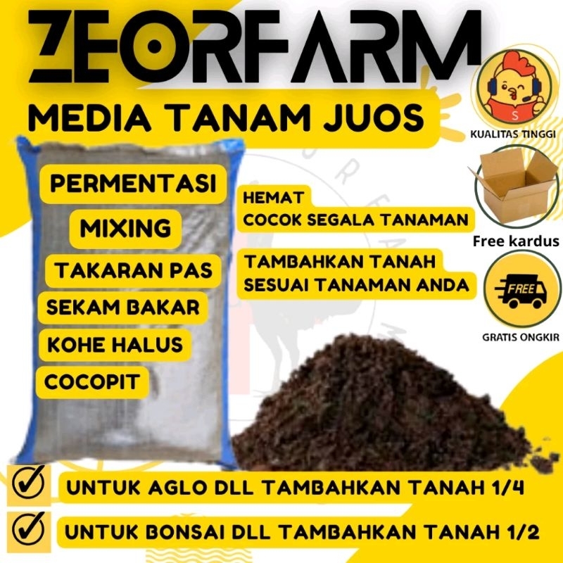 Jual 1 karung uk 15 media tanam mixing cocok segala tanaman zeorfarm ...