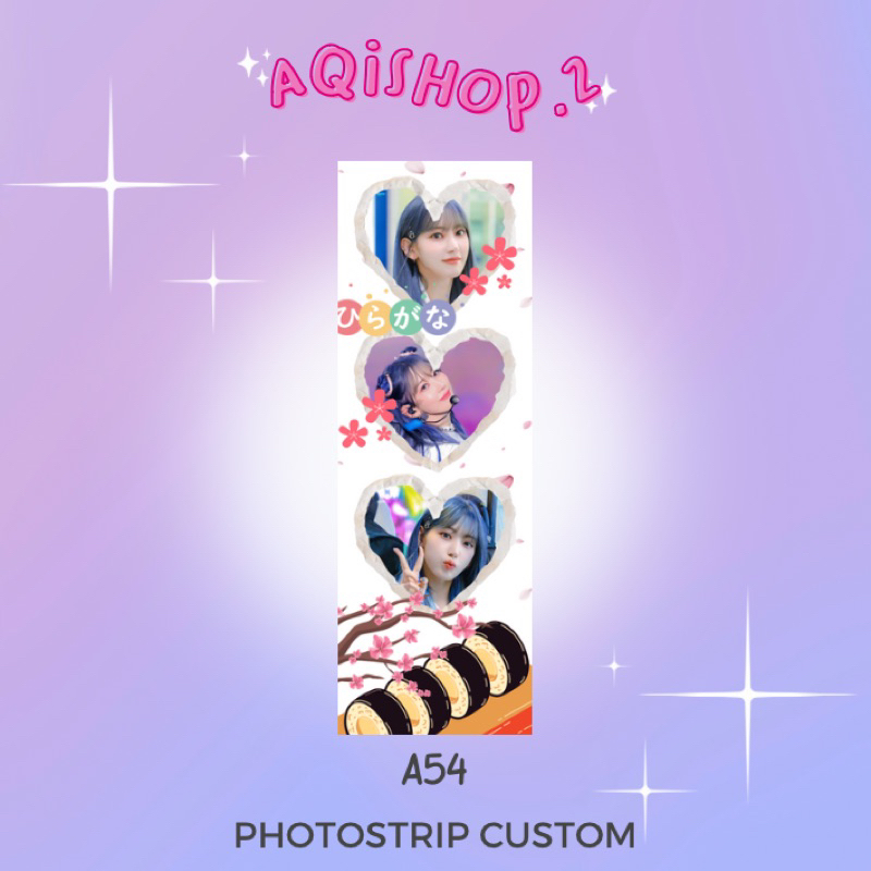 Jual SEHARI JADI PHOTOSTRIP CUSTOM CETAK FOTO PAKAI KERTAS FOTO ...
