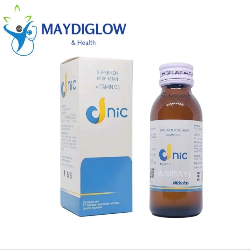 Jual Dnic Sirup 100 ml/Vitamin D3 1000 IU | Shopee Indonesia
