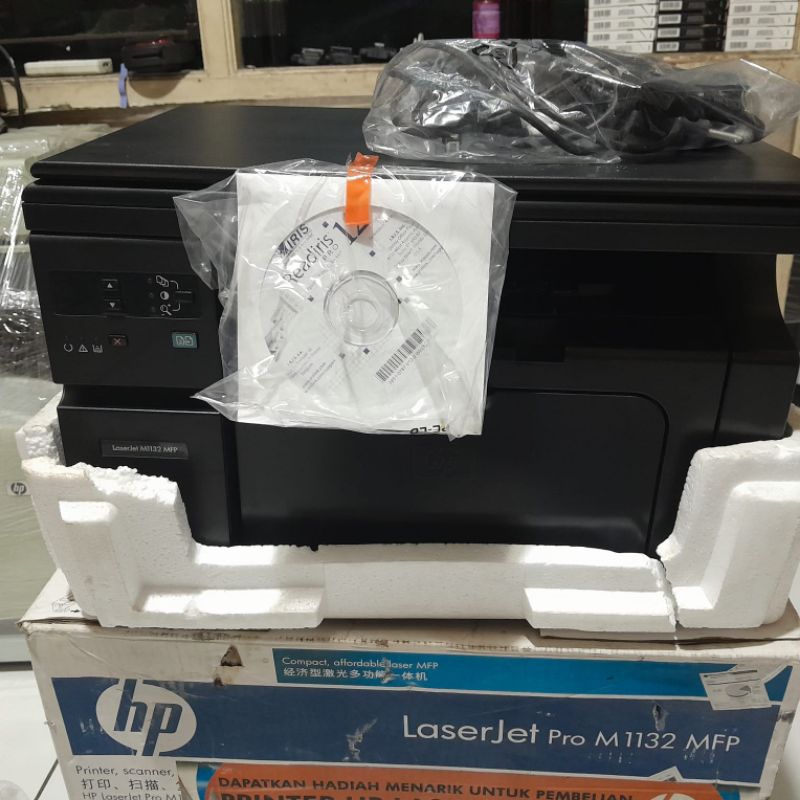 Jual Printer Hp Laserjet MFP M1132 Printer New Print Scand Copy Type ...