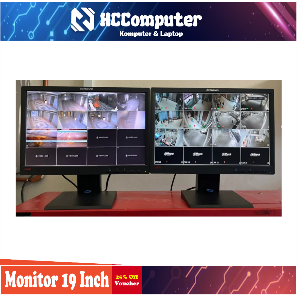 Jual MONITOR LCD 19 INCH ORIGINAL PALING MURAH DAN BERGARANSI MONITOR ...