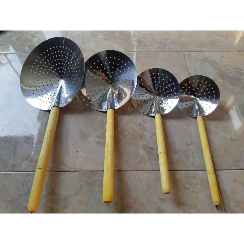 Jual SEROK GORENGAN PREMIUM 36 CM DIAMETER 14CM/ SEROKAN MINYAK ...