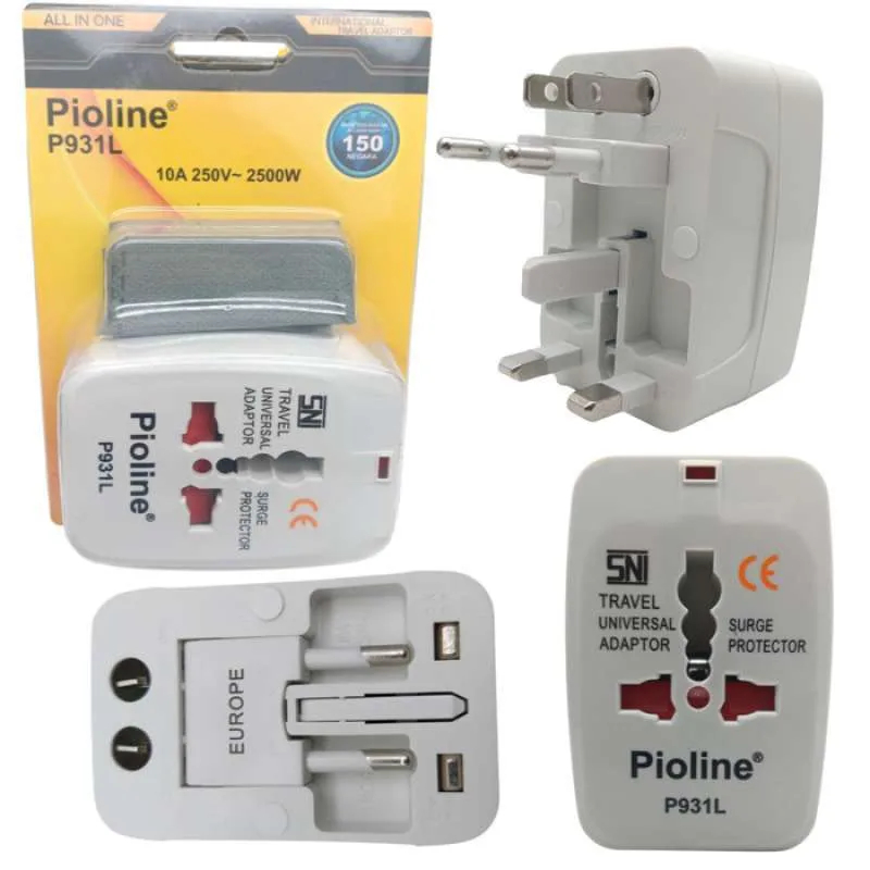 Jual Universal Travel Adaptor Adapter Colokan Listrik Stop Kontak ...