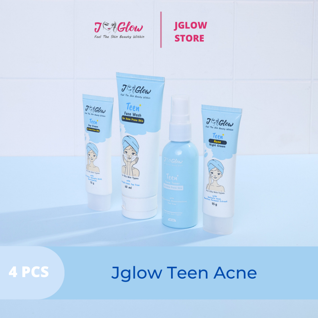 Jual J-Glow Teens Acne/ Skincare Remaja Diformulasikan Khusus Untuk ...