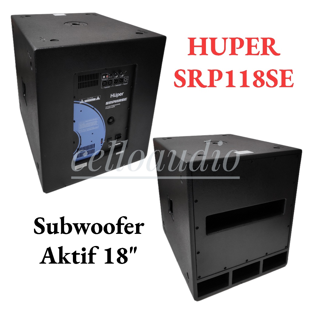Jual Subwoofer Aktif 18" HUPER SRP118SE (1 Set) 18 Inch Subwoofer Box ...