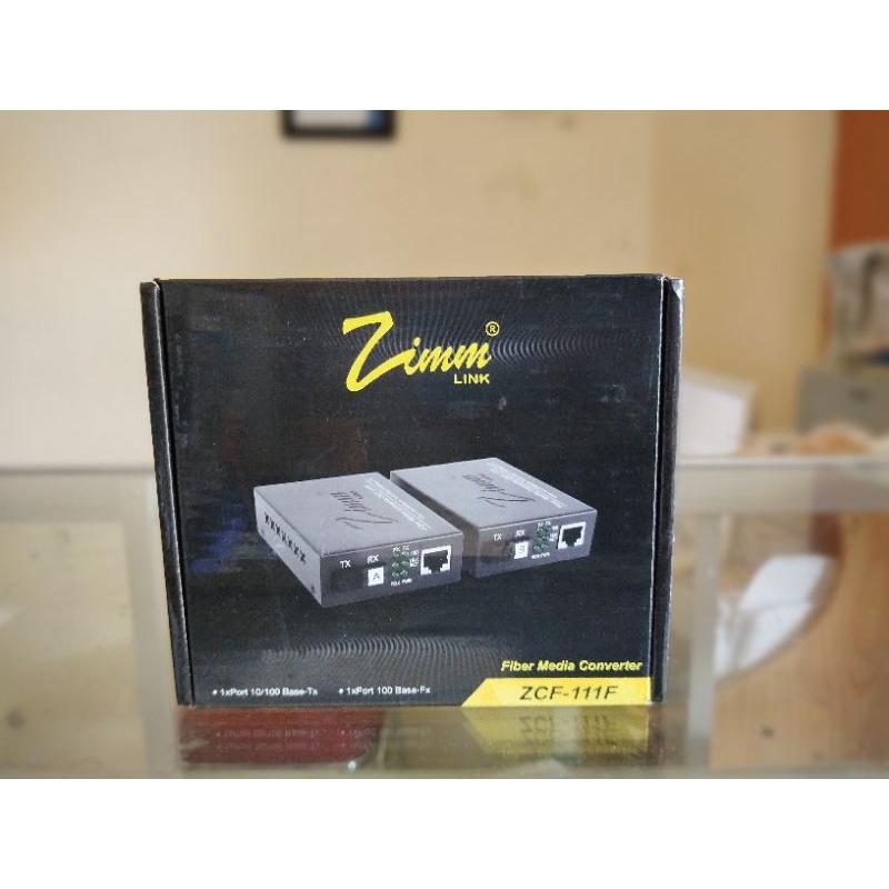 Jual Zimmlink ZCF-111F Fiber Media Converter (AB) | Shopee Indonesia