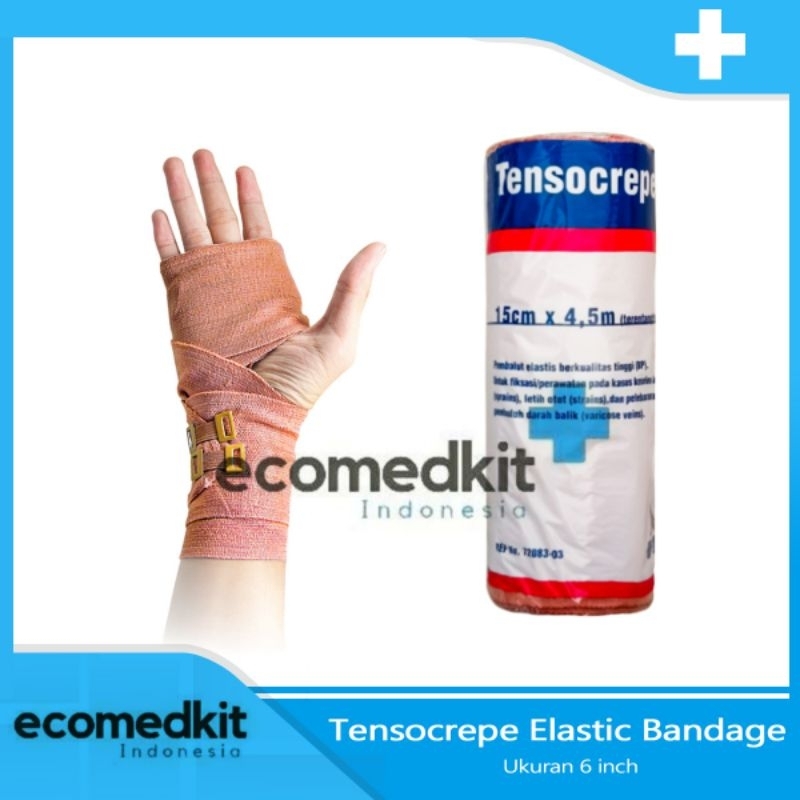 Jual Perban Plester Elastis | Elastic Bandage Tensocrepe | Shopee Indonesia