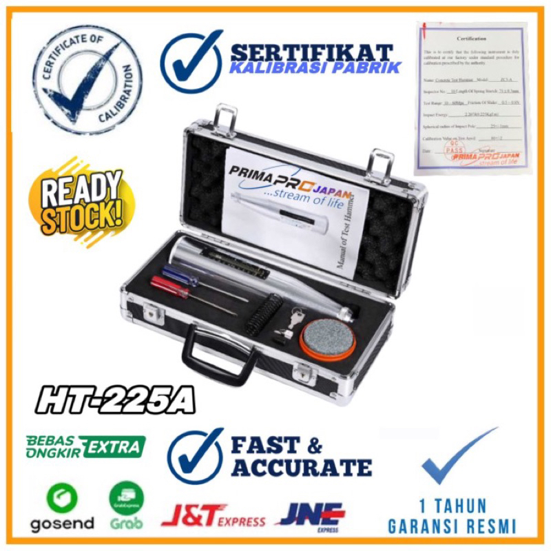 Jual Concrete Test Hammer HT-225A - Hammer Test Analog HT-225 A HAMMER ...