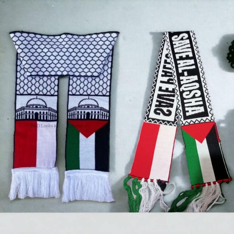 Jual SYAL SORBAN RAJUT PALESTINA PREMIUM SYAL PALESTINE TERLARIS SYAL ...
