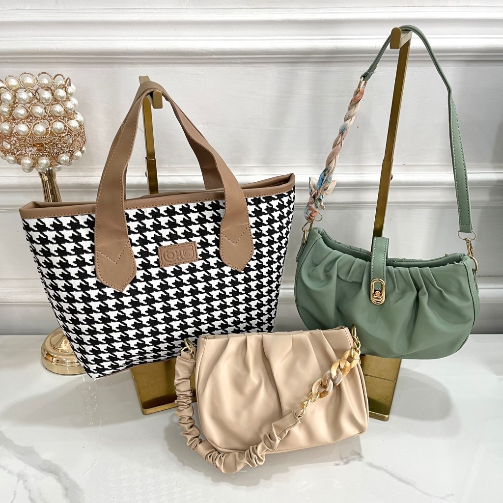 Jual OTG-Exclusive Bundling 12.12 isi. 3 Tas(Cherry+Lipop+AelinOvid ...