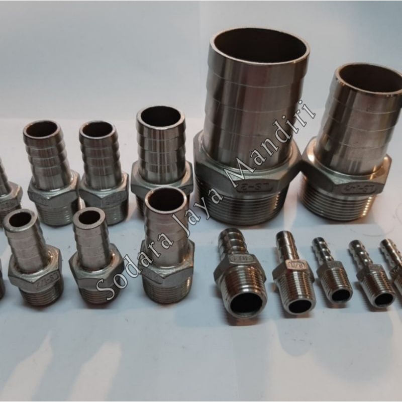 Jual Nepel Selang SS304 uk 1 inch / Hose Niple | Shopee Indonesia