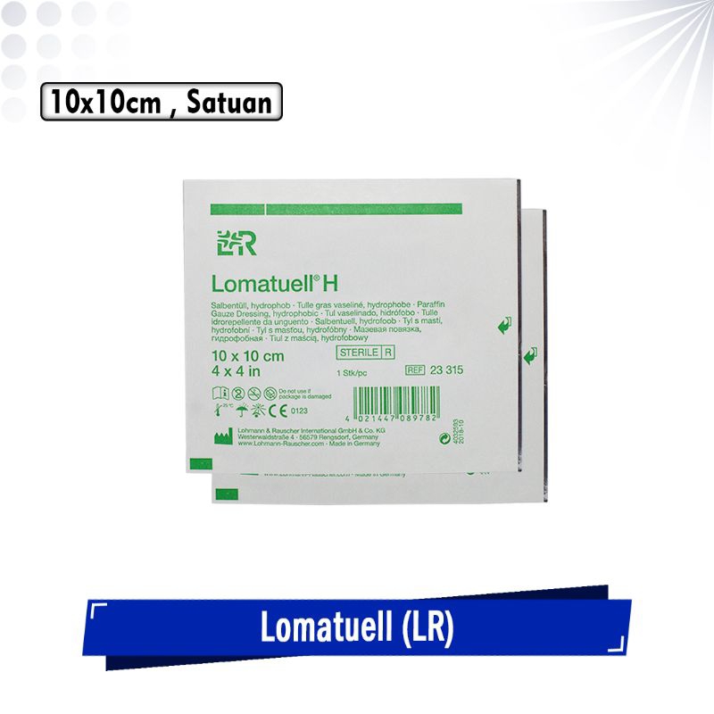 Jual Lomatuell H 10x10cm Kasa Pembalut Luka Lomatul Sejenis Sopratul ...