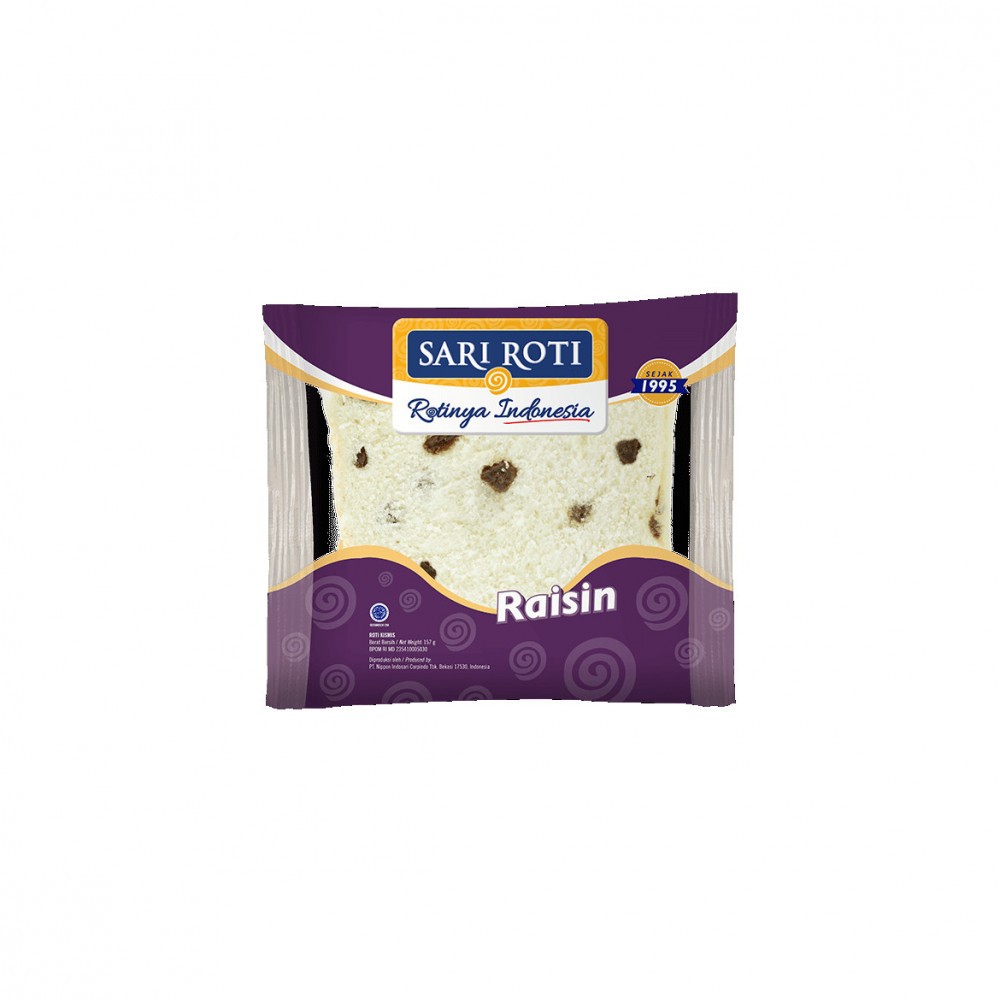 Jual Sari Roti Roti Tawar Raisin 157gr | Shopee Indonesia