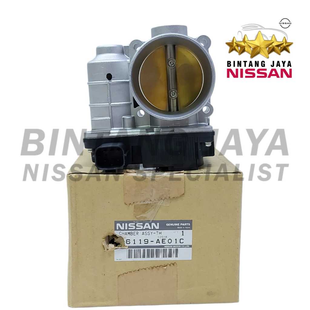 Jual Throttle Body Nissan Xtrail T30 Serena C24 Original Nissan 16119 ...