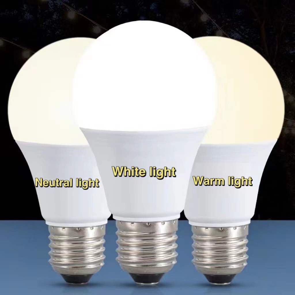 Jual Lampu LED 3 Warna Cahaya 5W 7W 9W 12W (Putih, Kuning, & Warm white ...