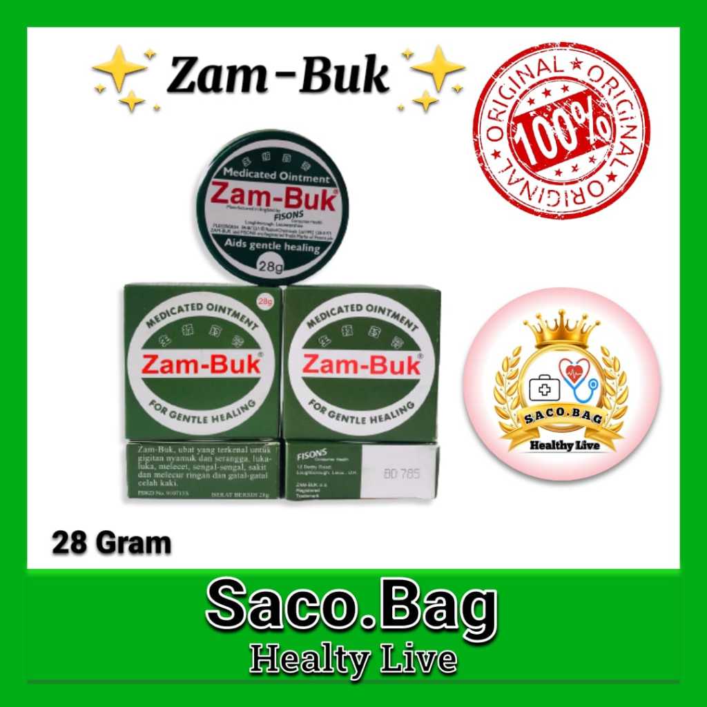 Jual ZamBuk 28gr Zam Buk 28gr Obat Memar | Shopee Indonesia