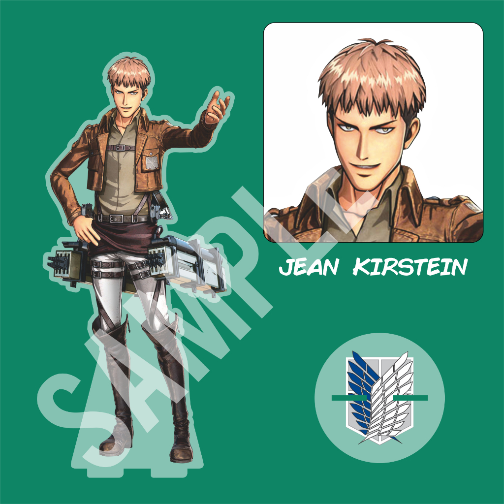Jual Standee Akrilik Attack on Titan Action Figure | Shingeki no Kyojin ...