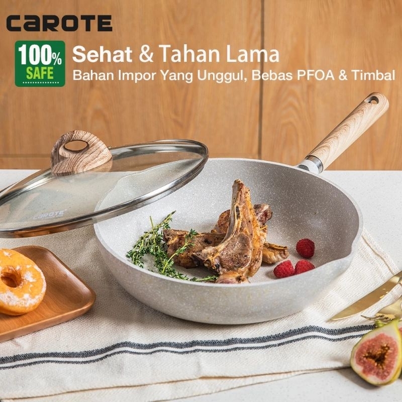 Jual Carote Cosy Fry Pan - Carote Panci Wajan Penggorengan Anti Lengket ...