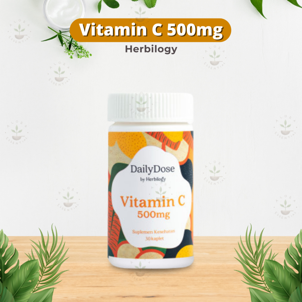 Jual Herbilogy DailyDose Vitamin C 500mg 30 Tabs - Herbilogy Vitamin C ...