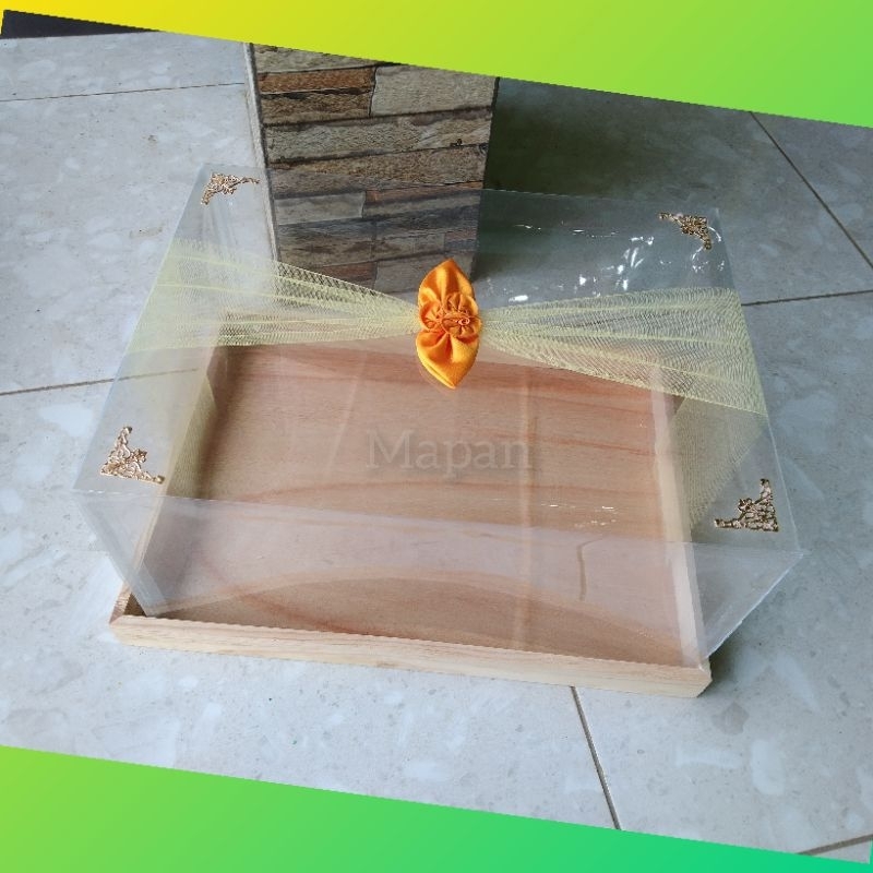 Jual Box Seserahan Isi 4 Kotak Kayu JATI BELANDA Hantaran Pernikahan ...