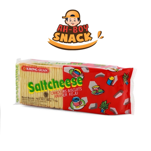 Jual BISKUIT SALTCHEESE KHONG GUAN 200 GRAM - ORIGINAL & SWEET SPICY ...