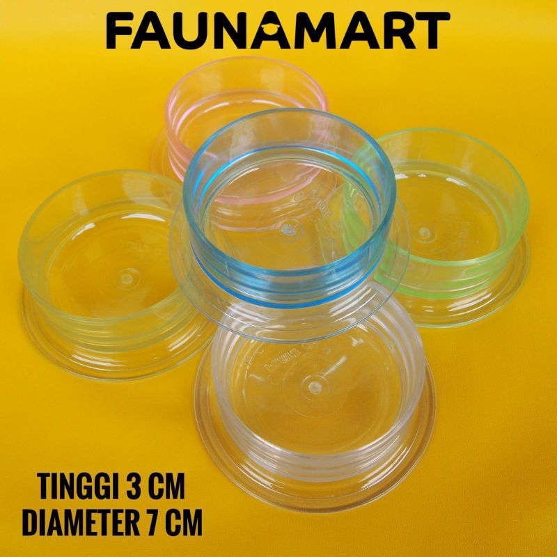 Jual Tempat Makan Minum Diameter 7cm Fauna Mart - Sugar Glider Hamster ...