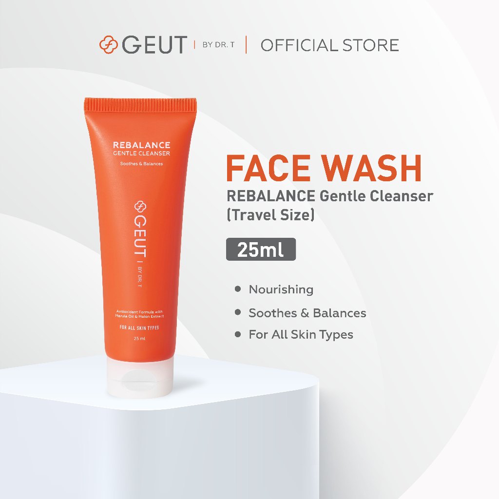 Jual GEUT REBALANCE Gentle Cleanser 25ml | Shopee Indonesia