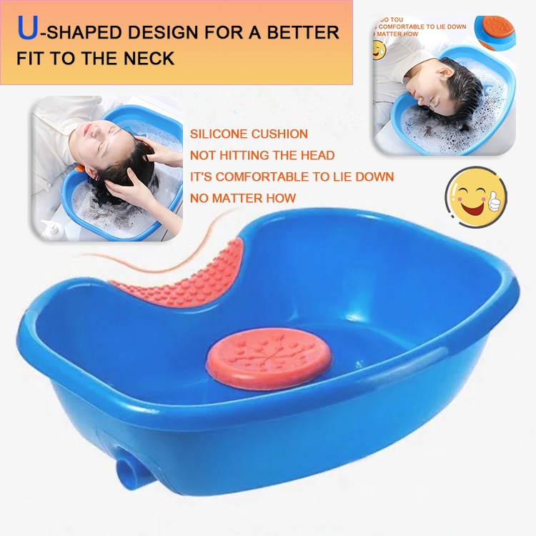 Jual Baskom Wasbak Ember/Portable Bed Basin Cuci Rambut Pasien Lansia ...