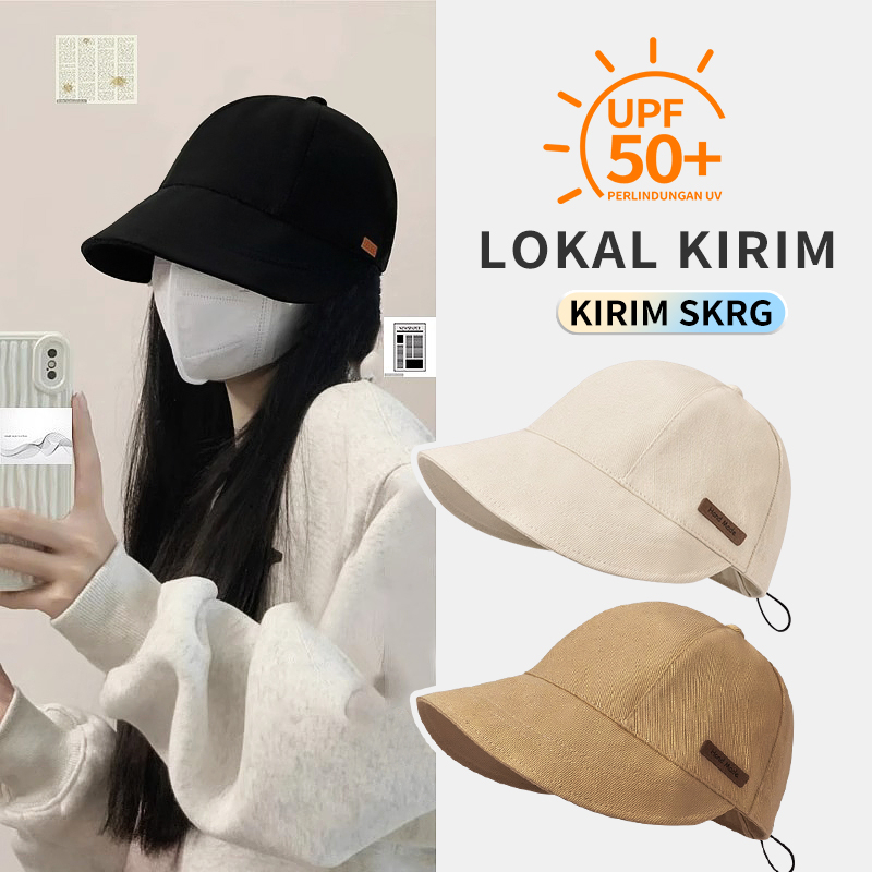 Jual topi baseball pria visor topi wanita korean style topi keren hat ...