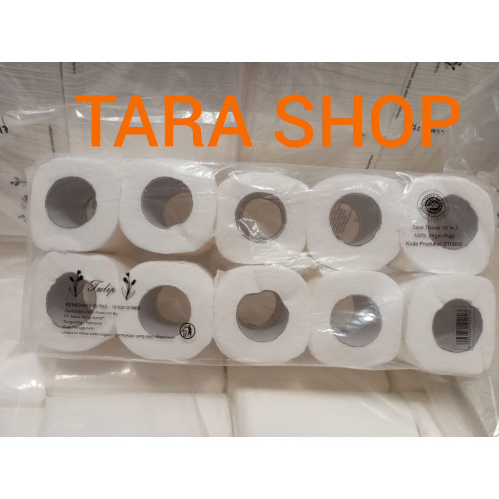 Jual Tulip-Tisu roll toilet 1 pack isi 10 | Shopee Indonesia
