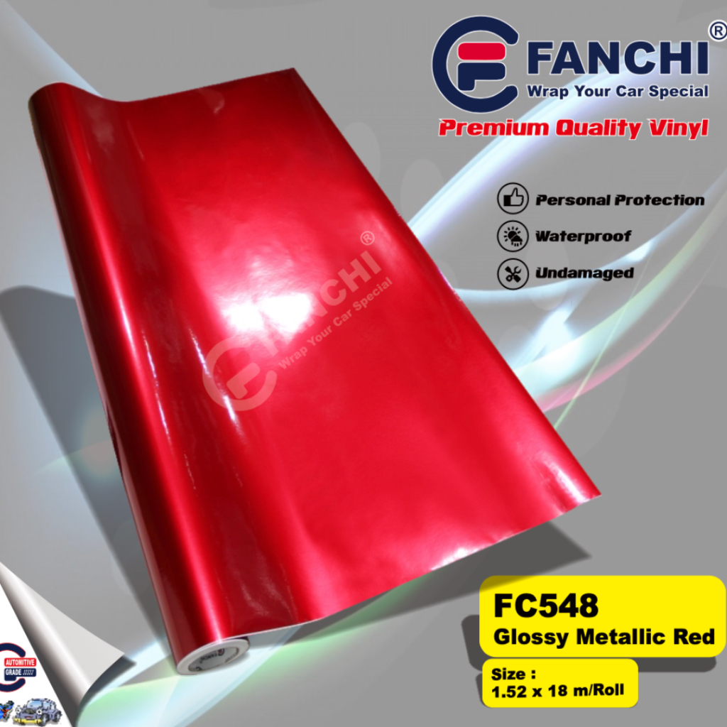 Jual Stiker Skotlet Motor Merah Candy Lembayung Red Metalik Ferrari ...