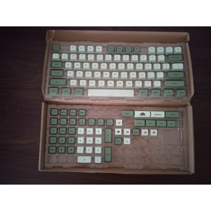 Jual PBT matcha keyboard full set (XDA type) | Shopee Indonesia