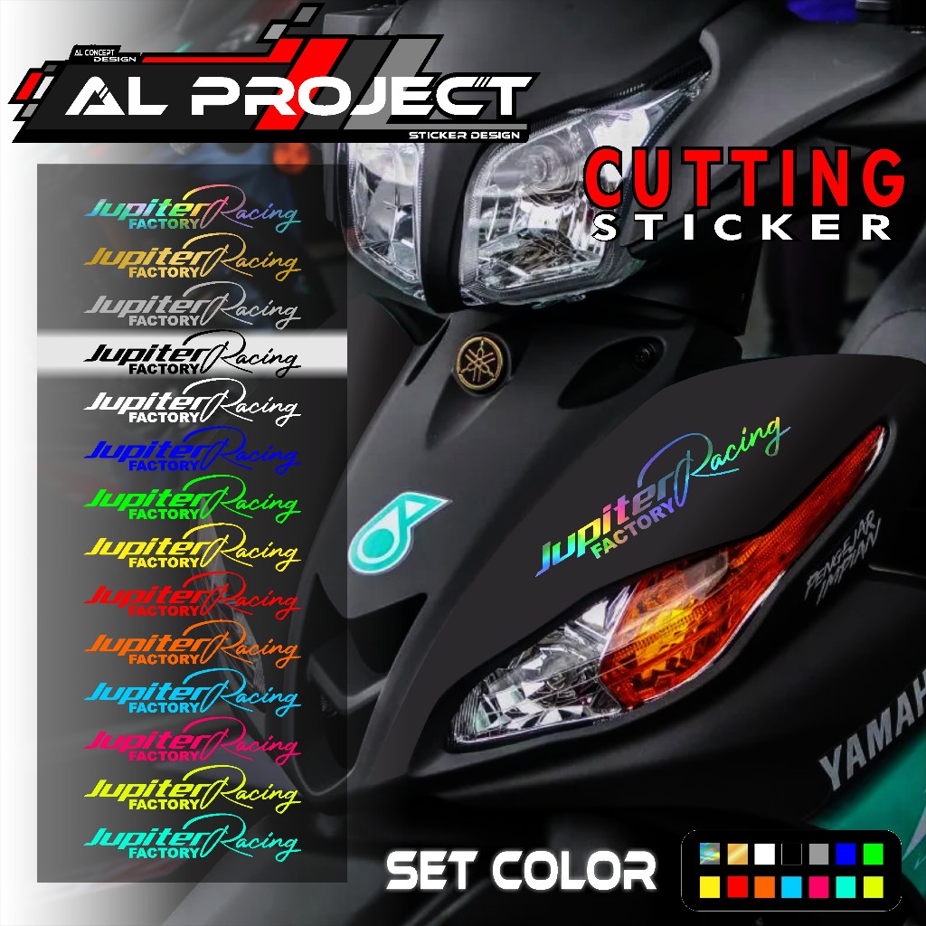Jual CUTTING STICKER STIKER VARIASI MOTOR YAMAHA JUPITER - Cutting ...