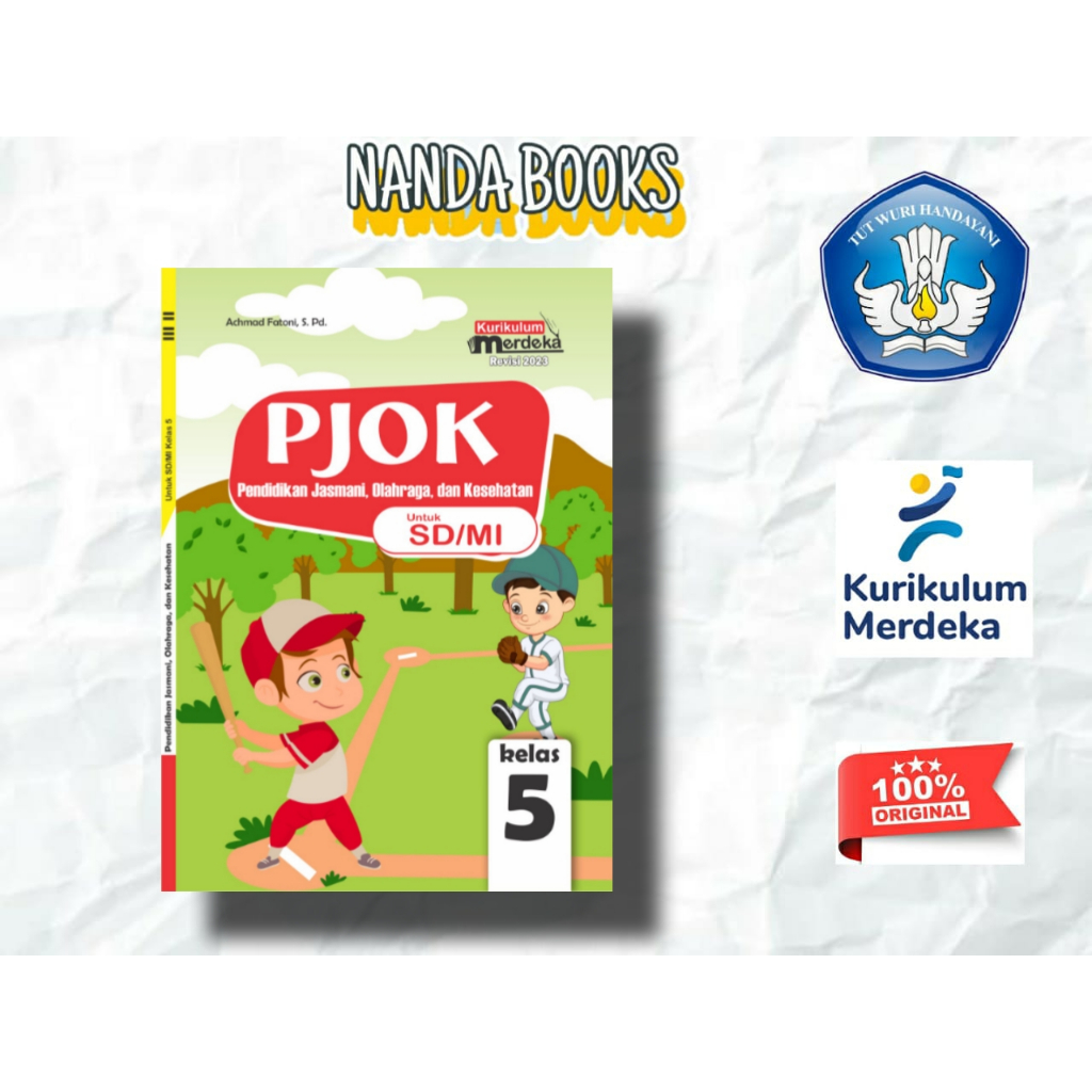 Jual Buku siswa PJOK Pendidikan Jasmani Olahraga dan Kesehatan SD/MI Kelas 5 Kurikulum Merdeka ...