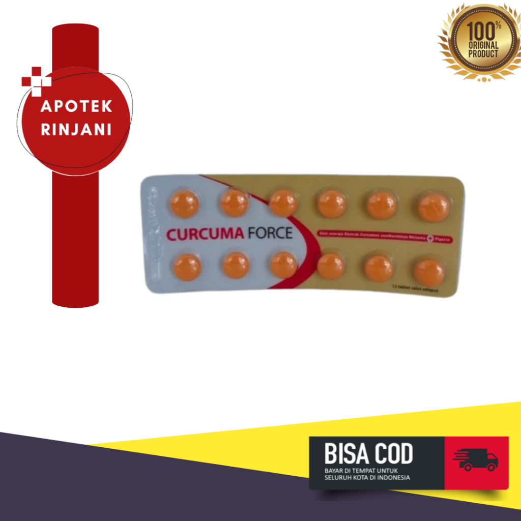 Jual CURCUMA FORCE 12 TABLET | Shopee Indonesia