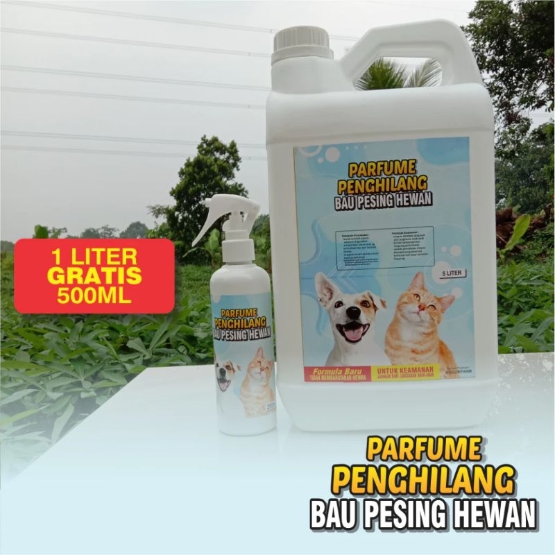 Jual PENGHILANG BAU PESING HEWAN 5 LITER GRATIS 250 ML | Shopee Indonesia