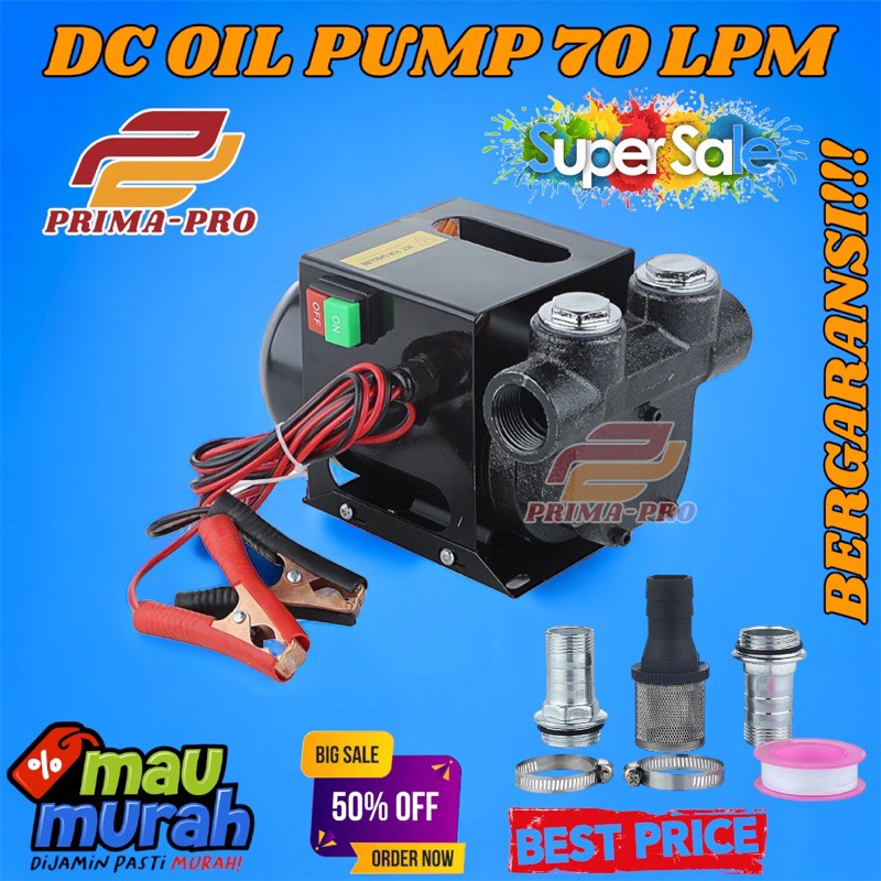 Jual Pompa solar Dc 70 Lpm pompa oli dc kapasitas besar Pompa Solar DC ...